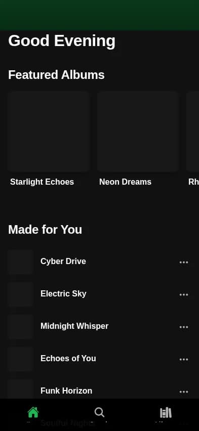 InfinitePlay Music App