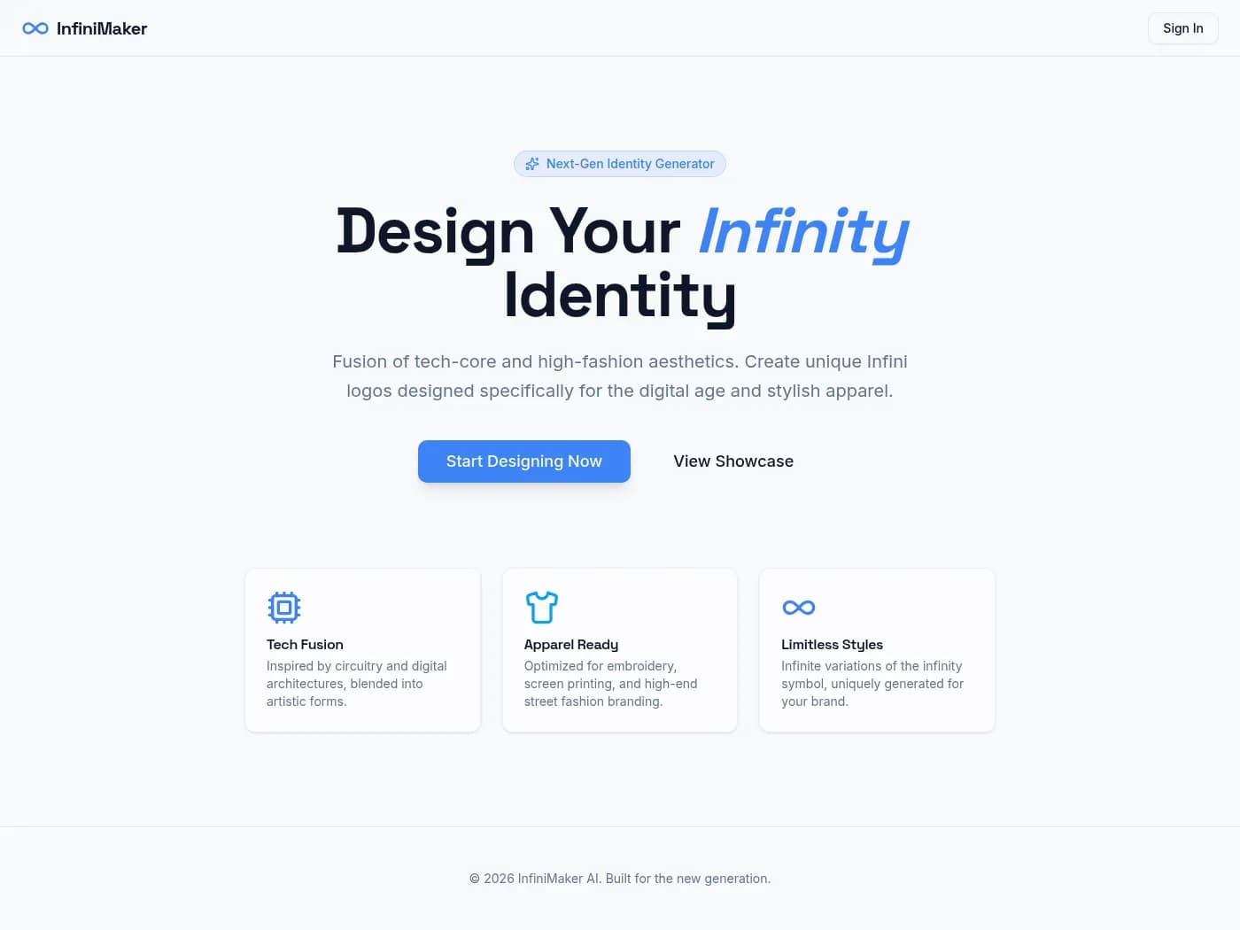 Infinity Logo Maker