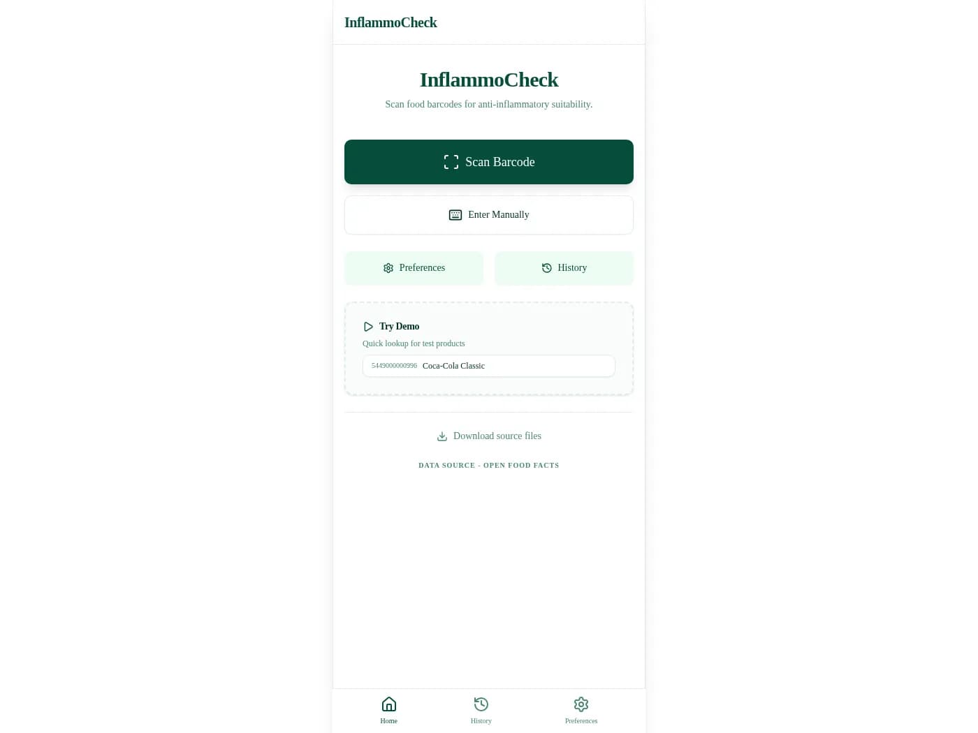 InflammoCheck PWA