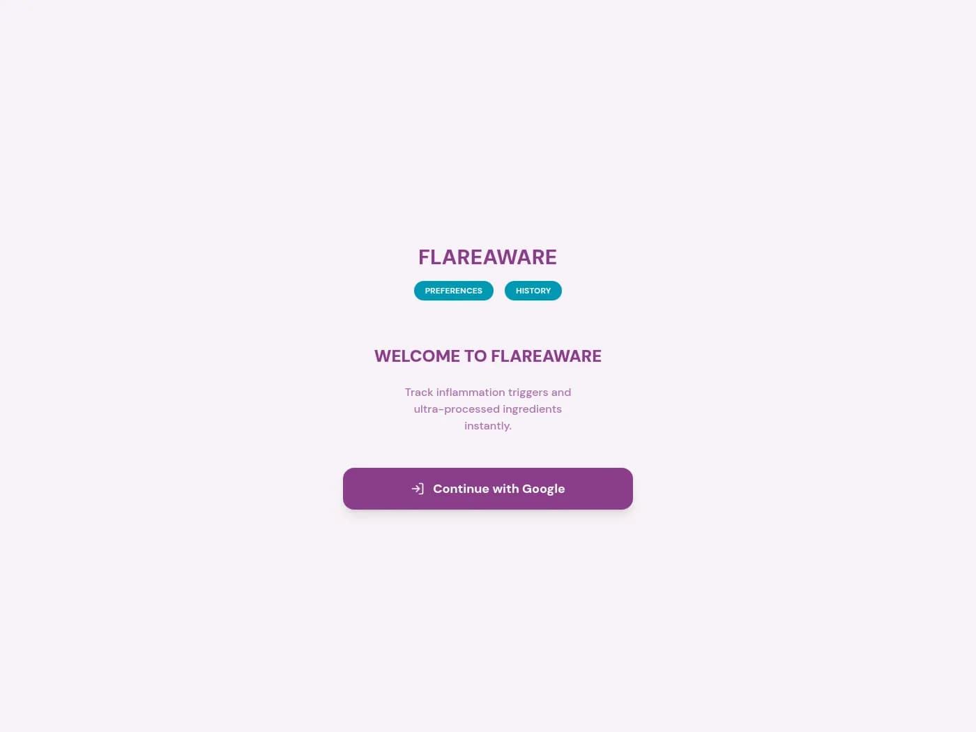 Inflammo Dashboard Clone