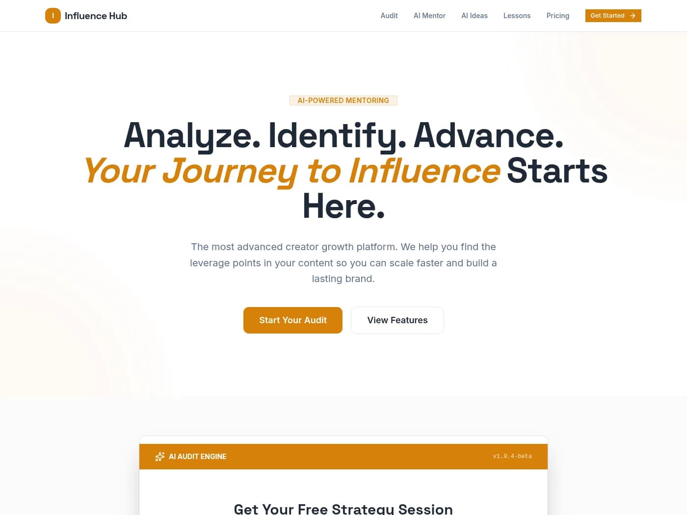 Influence Mentor Hub