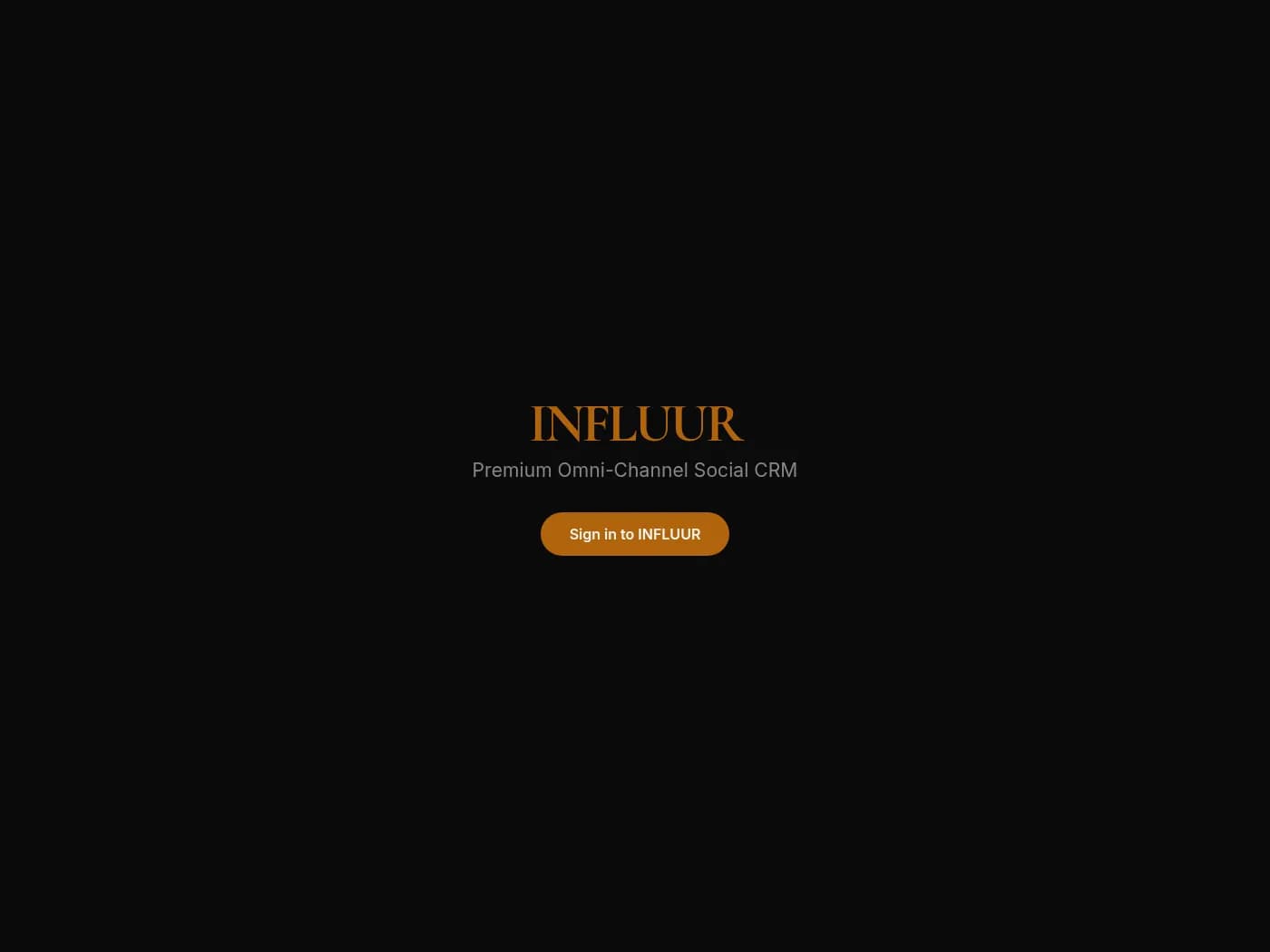 INFLUUR OmniCRM Platform