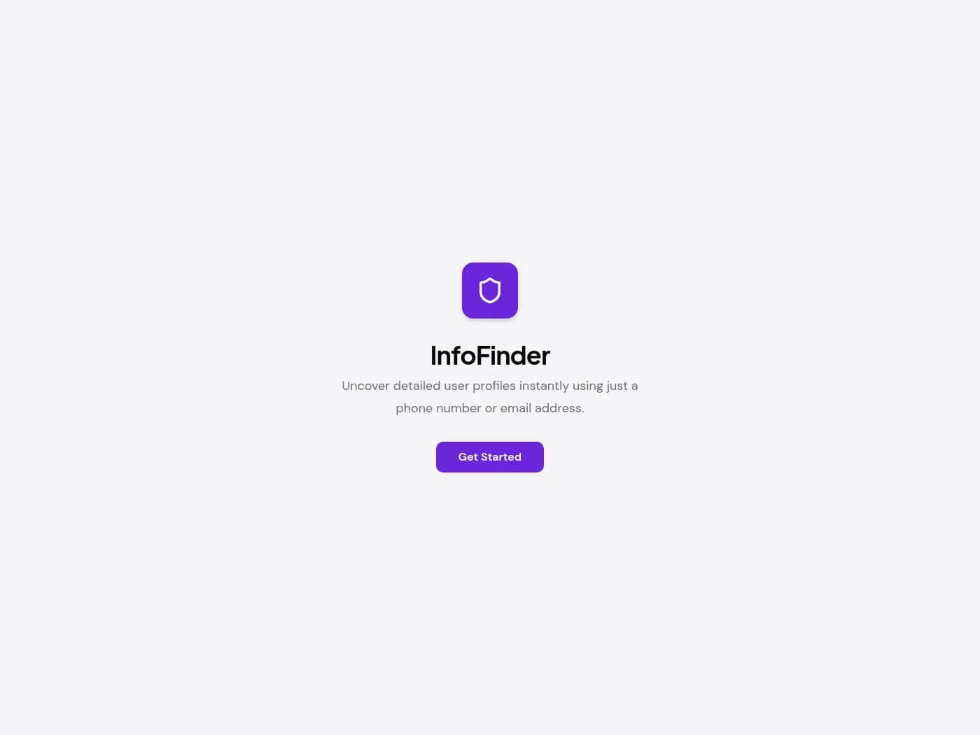 InfoFinder App