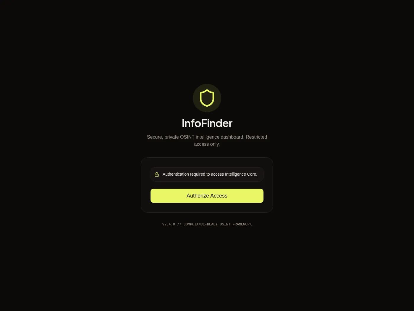 InfoFinder Search App