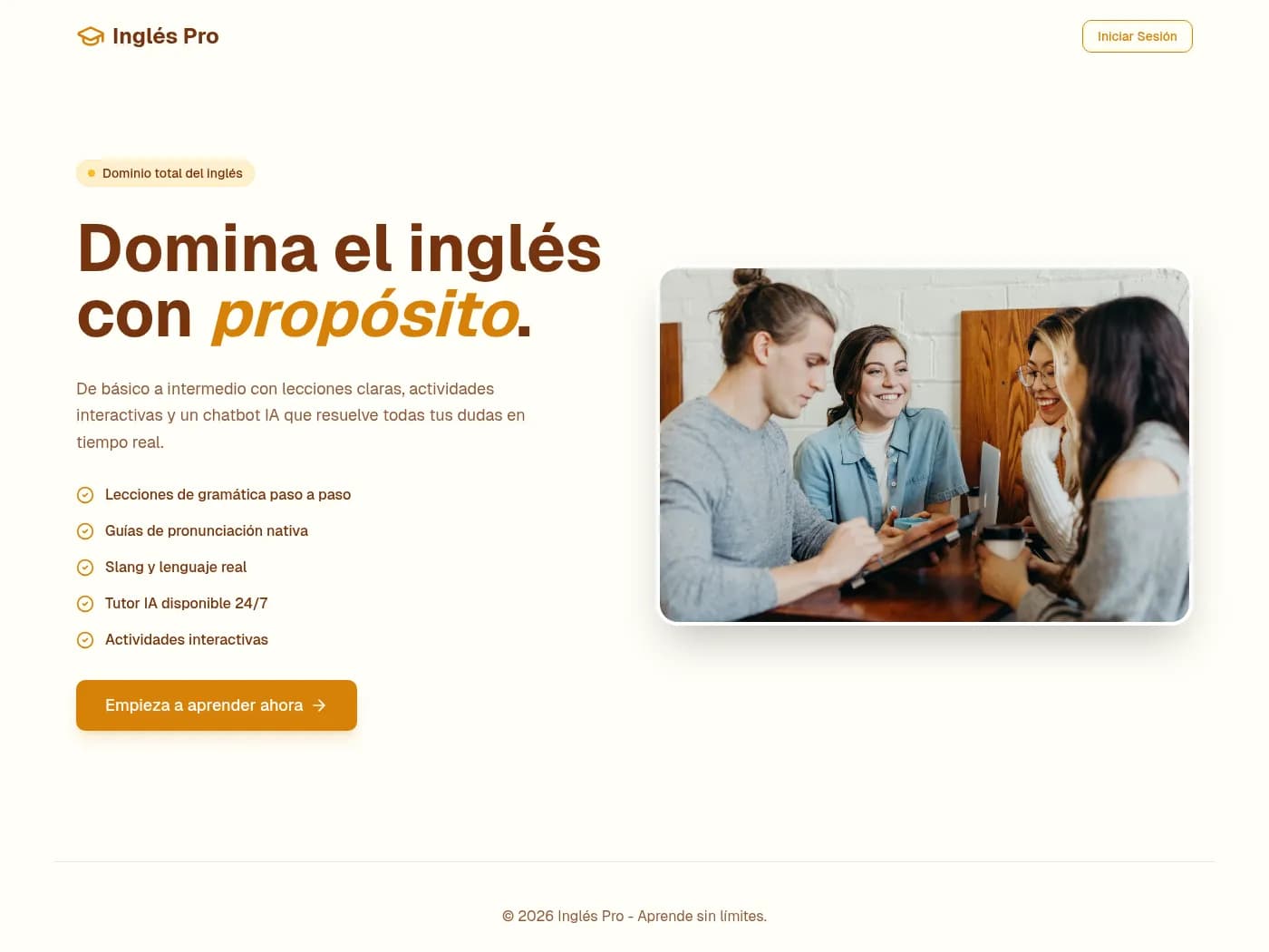 Inglés Pro Web App