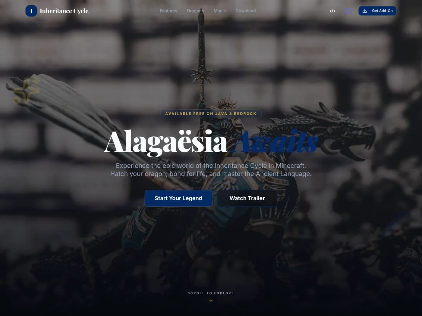 Inheritance Cycle Minecraft Add-On