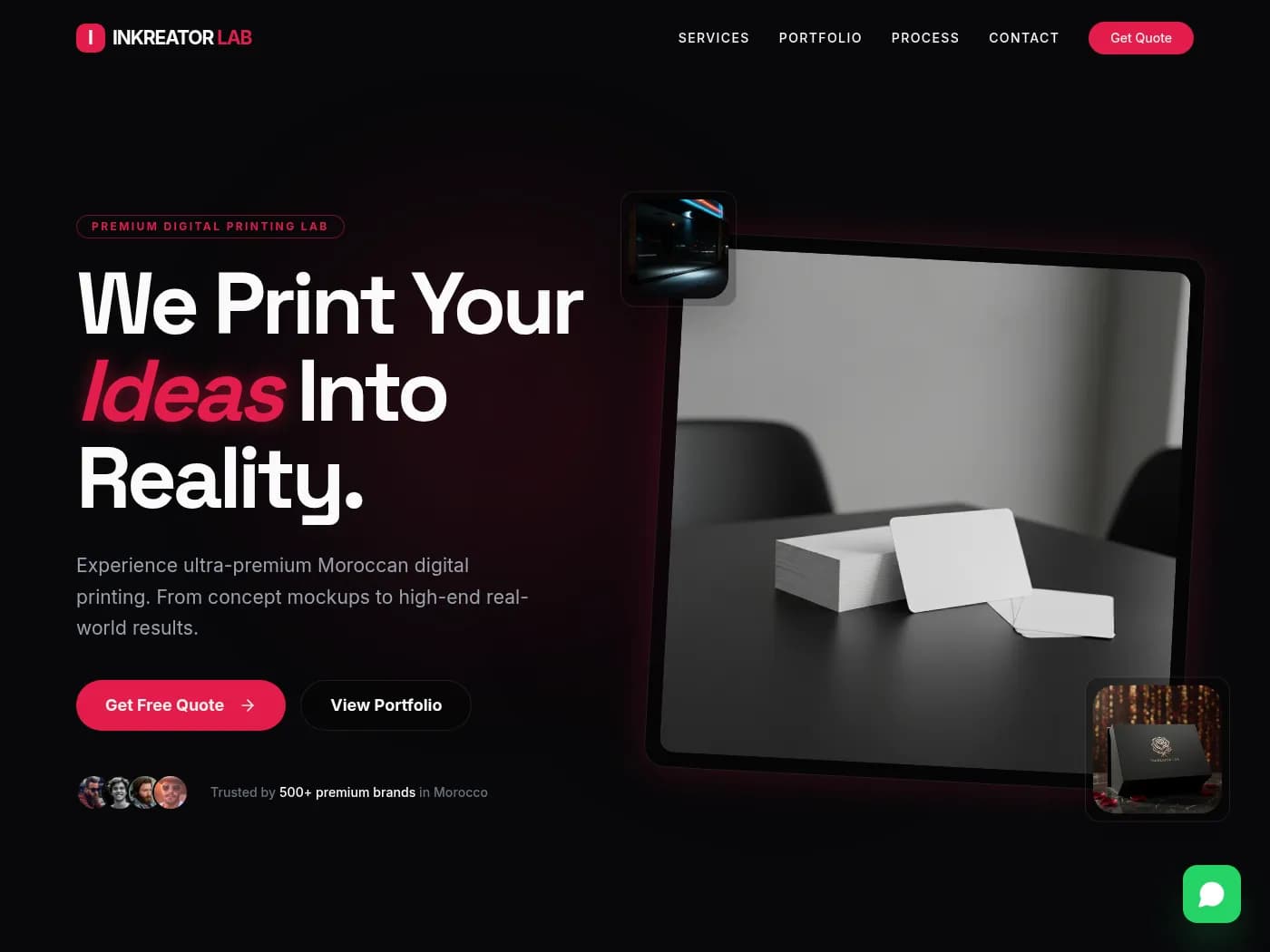Inkreator Lab Website
