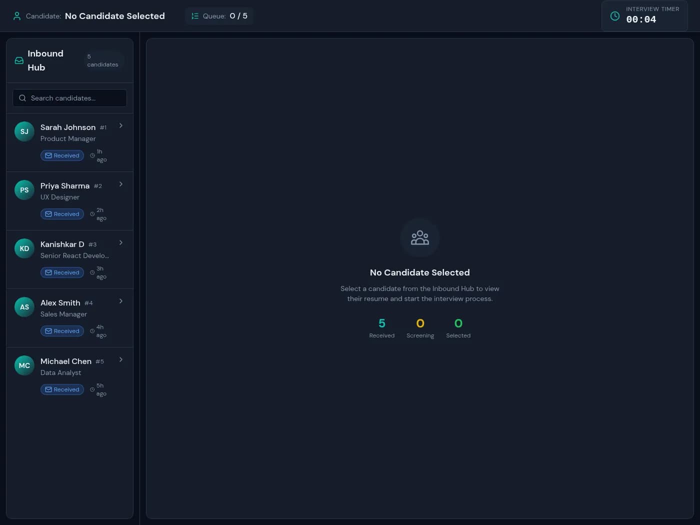 InkRecruit Tablet Suite