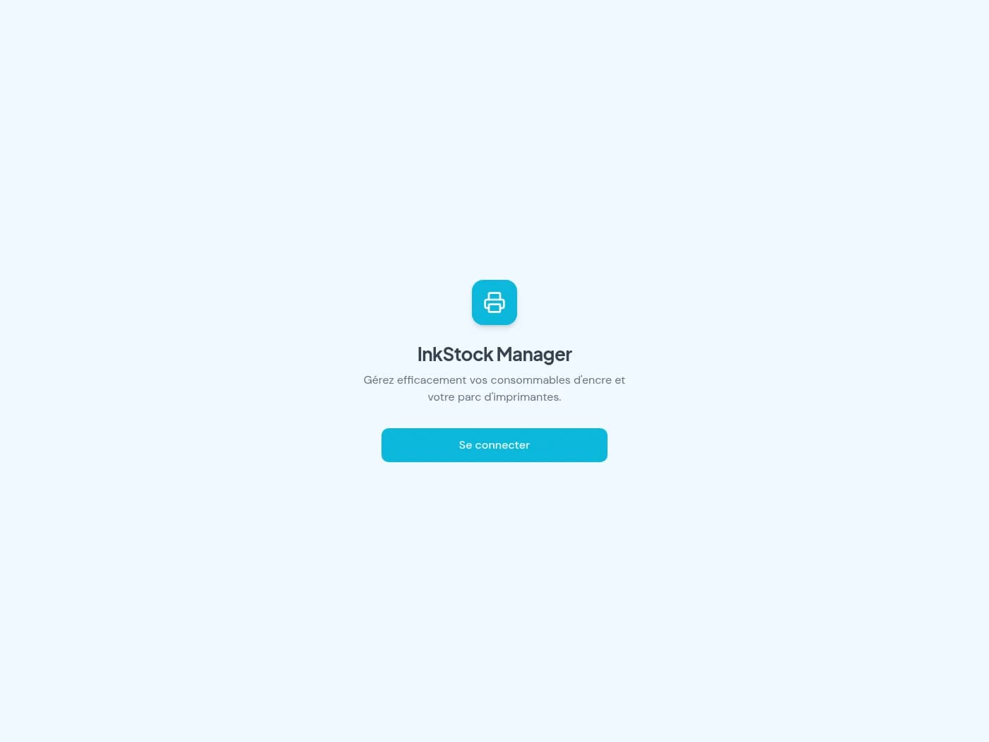 InkStock Manager