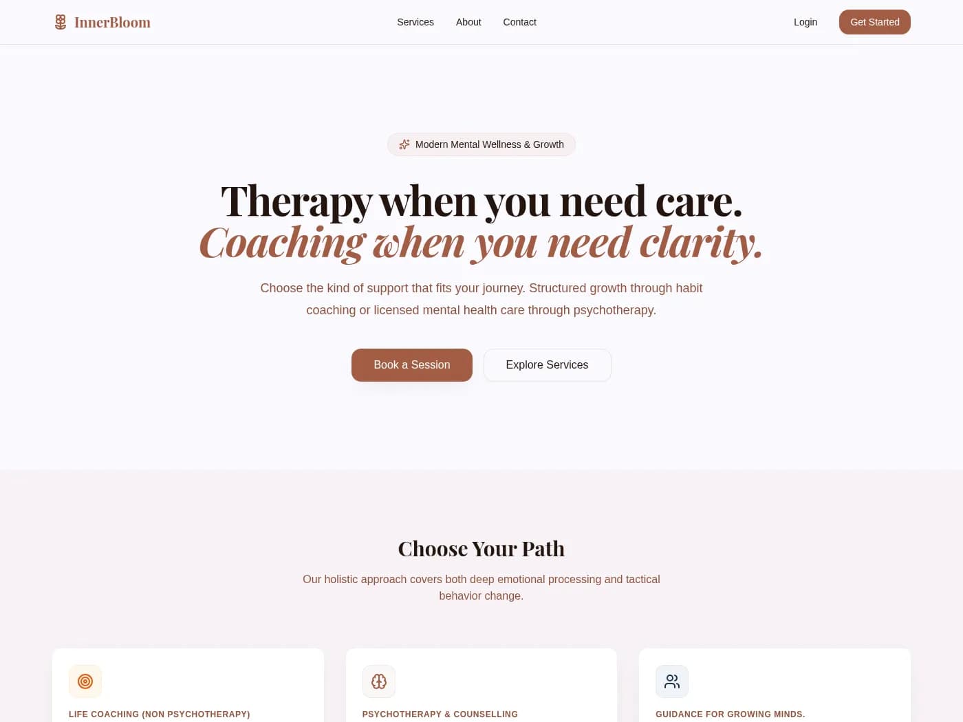 InnerBloom Platform