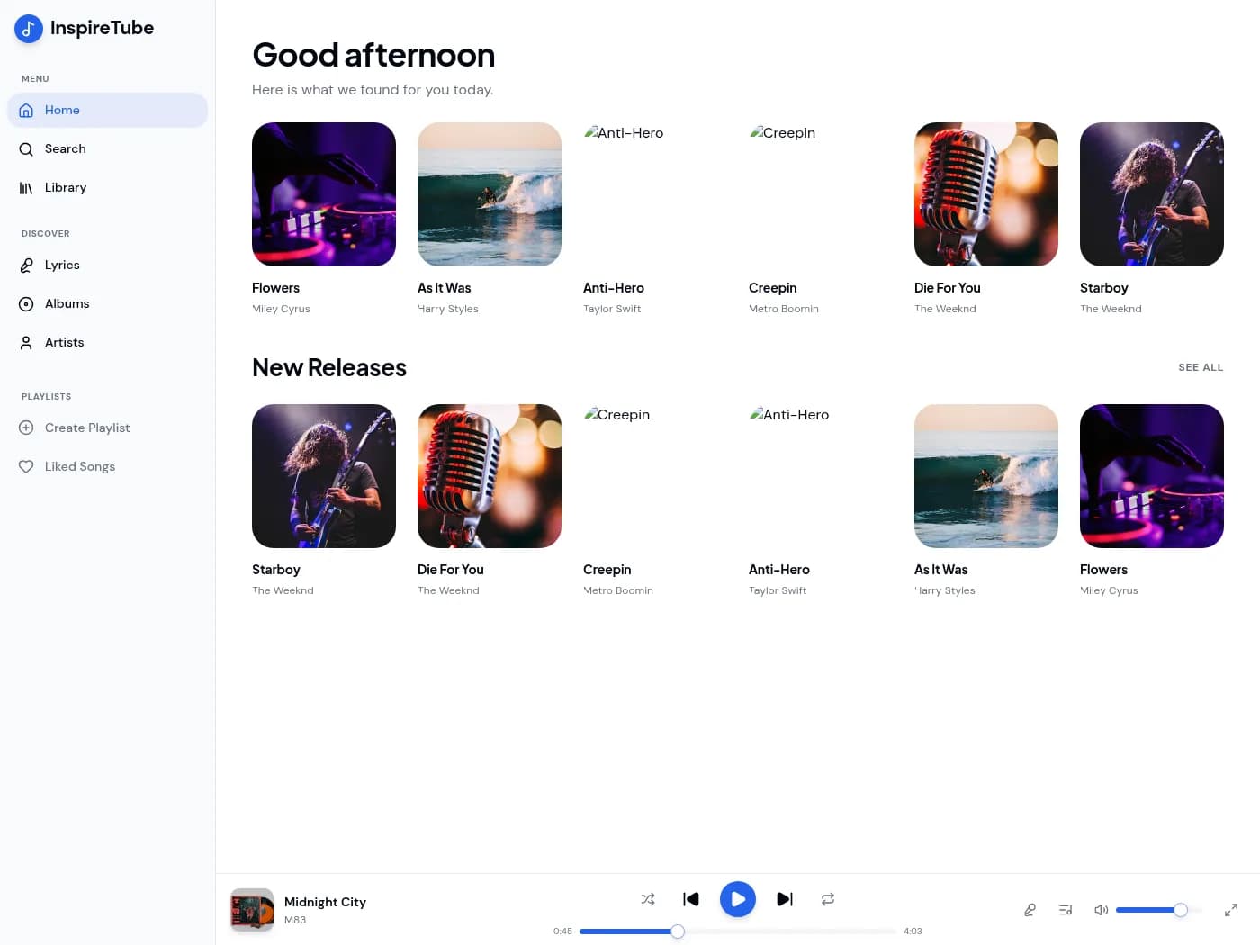InspireTube Music