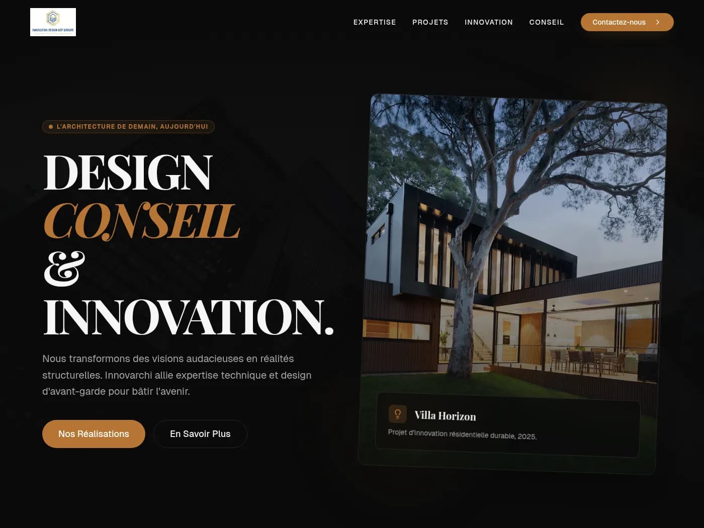 Innovarchi Web Presence