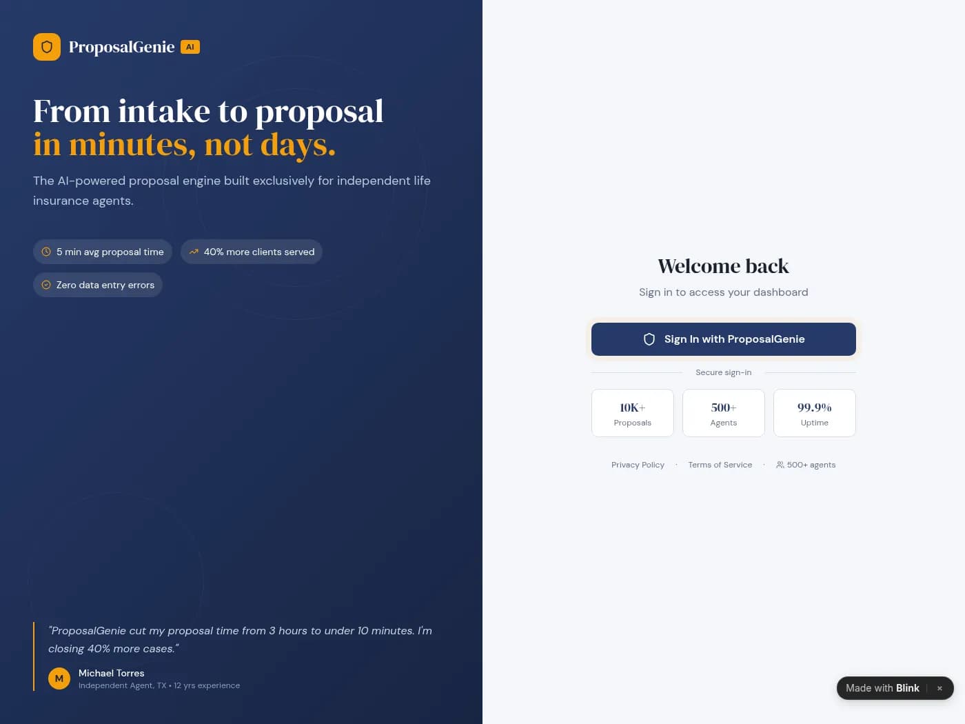 ProposalGenie AI