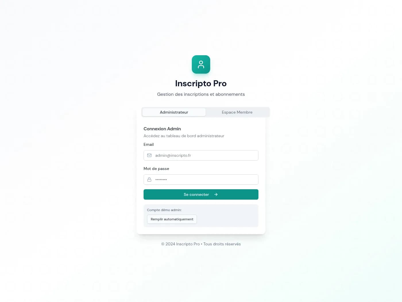 Inscripto Pro