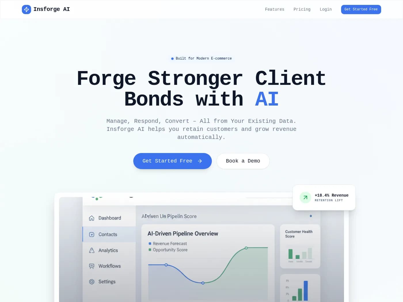 Insforge AI CRM