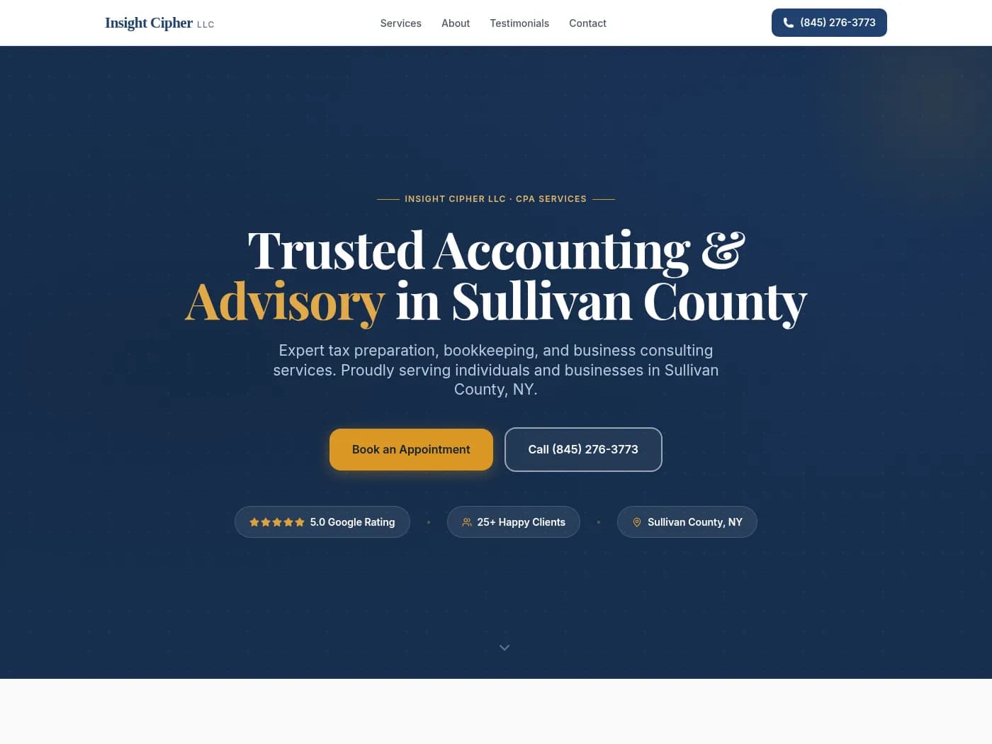 Insight Cipher Business Site