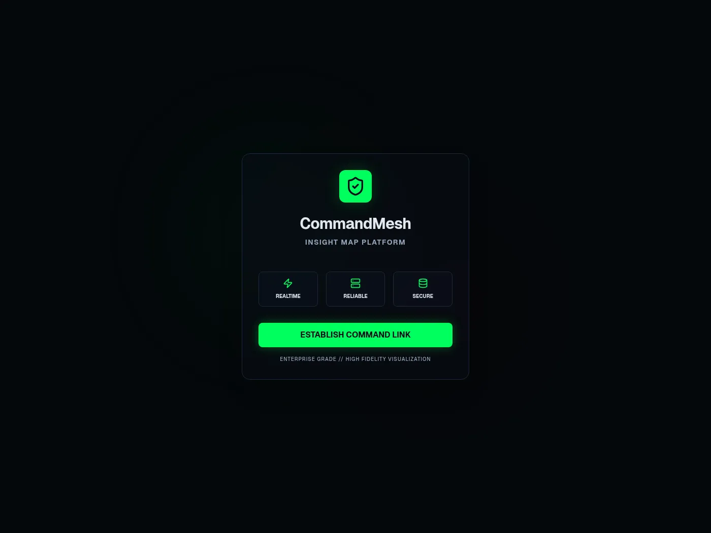CommandMesh Insight Map