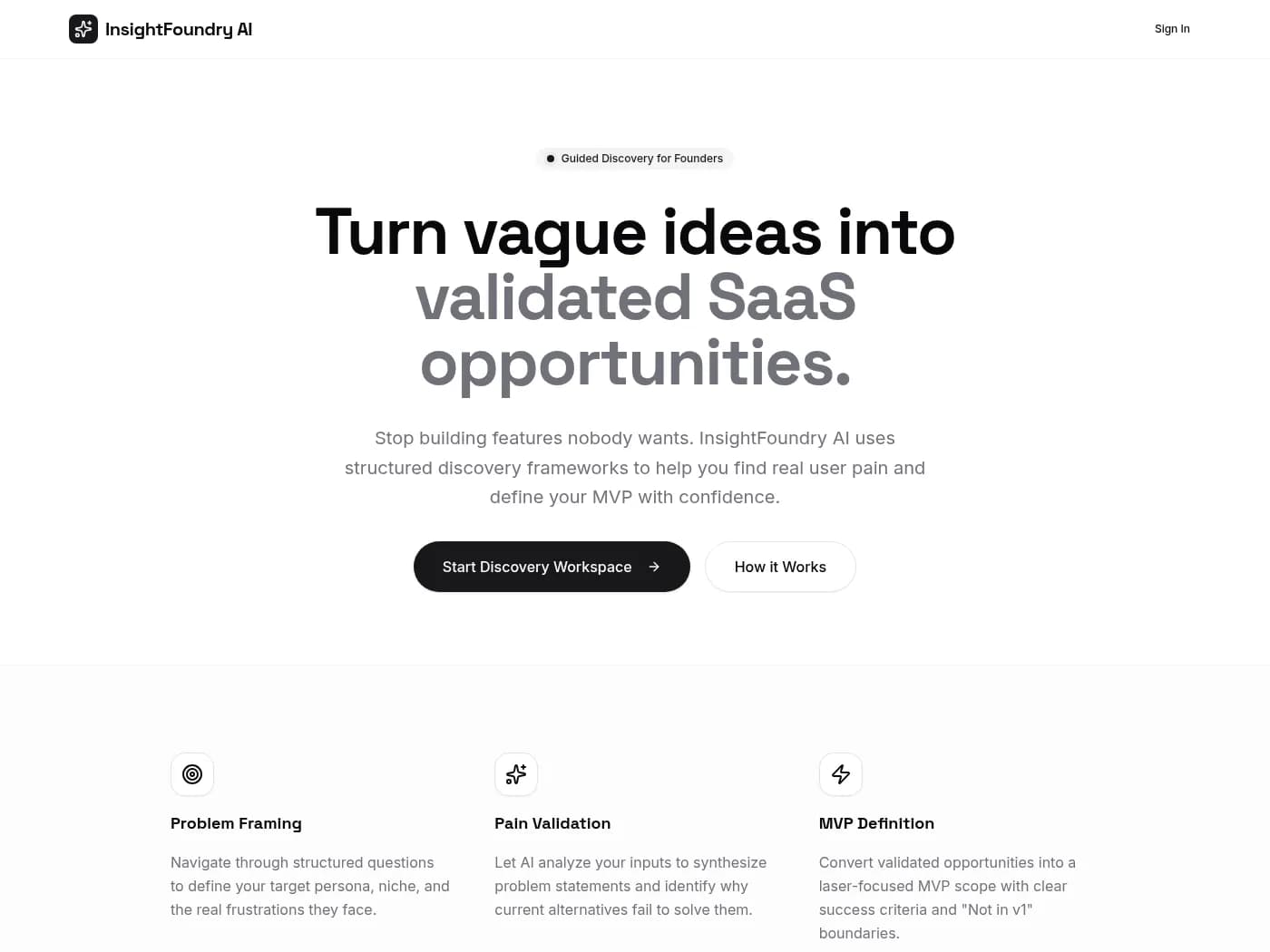 InsightFoundry AI