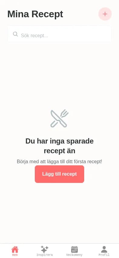 Inspira Recept App