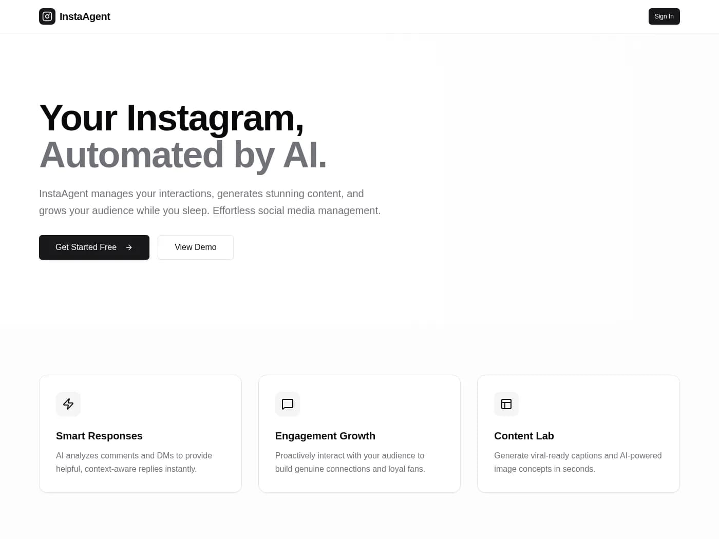 Insta AI Agent