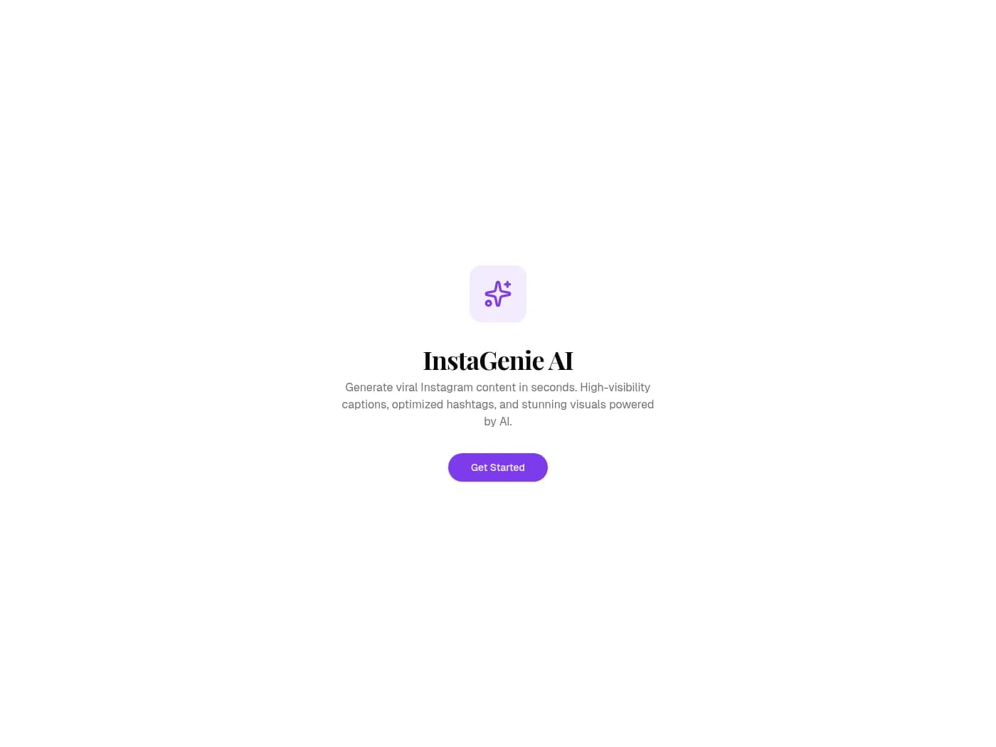 InstaGenie AI Content