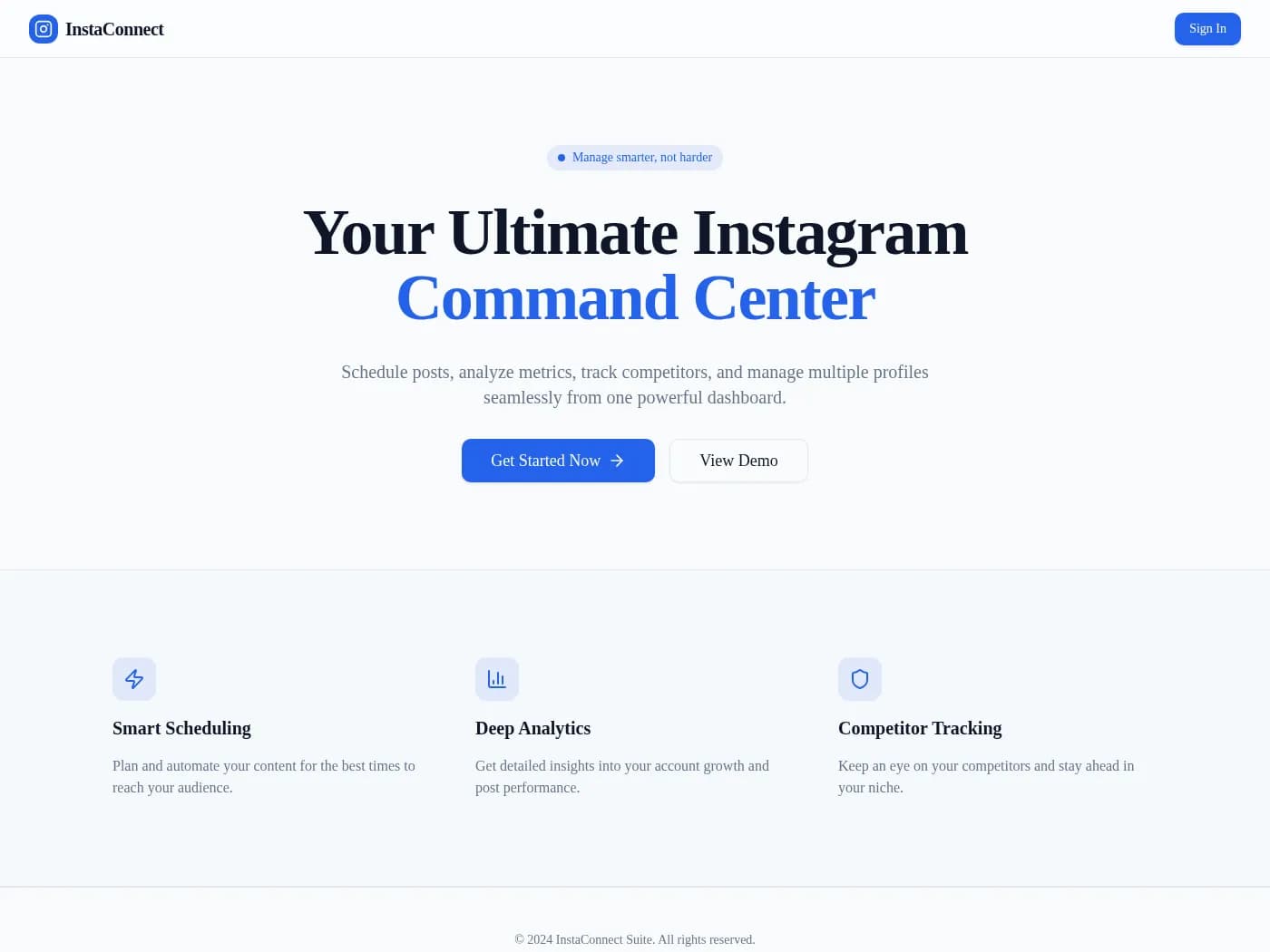 InstaConnect Suite