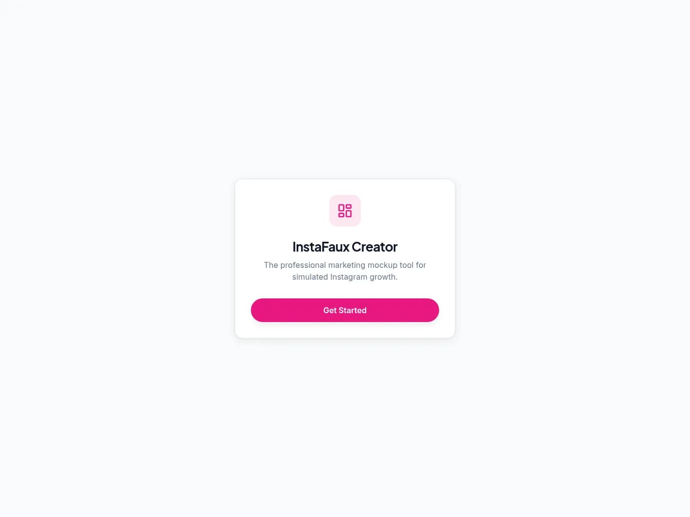 InstaFaux Creator