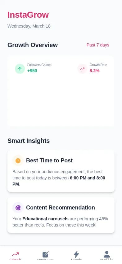 InstaGrow Assistant