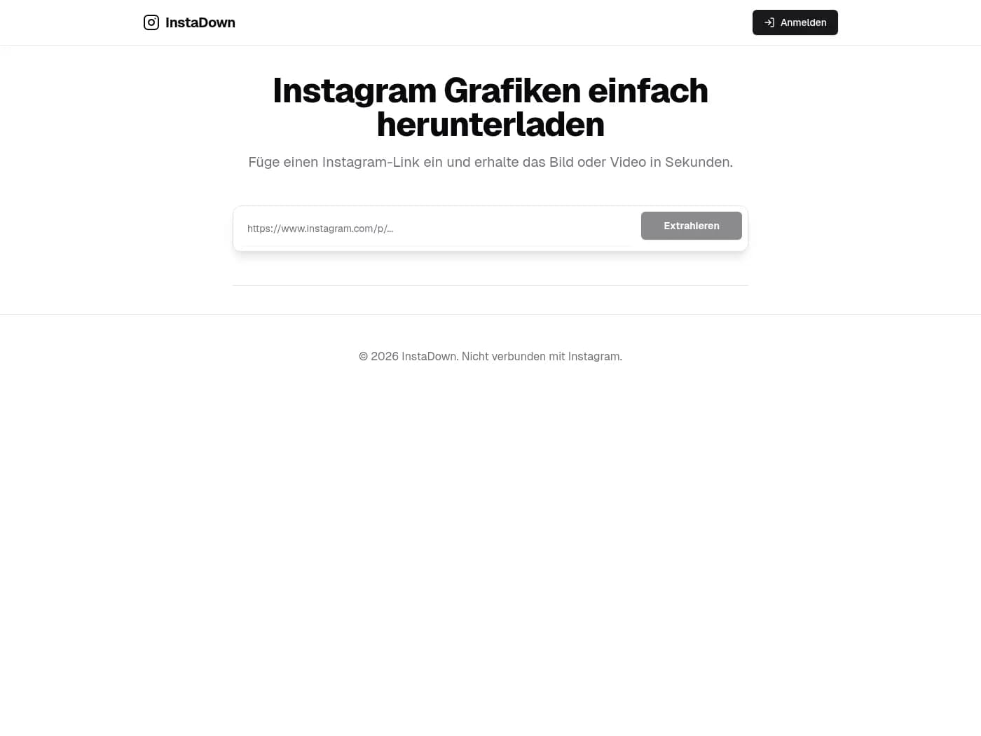 Insta Grafik Downloader