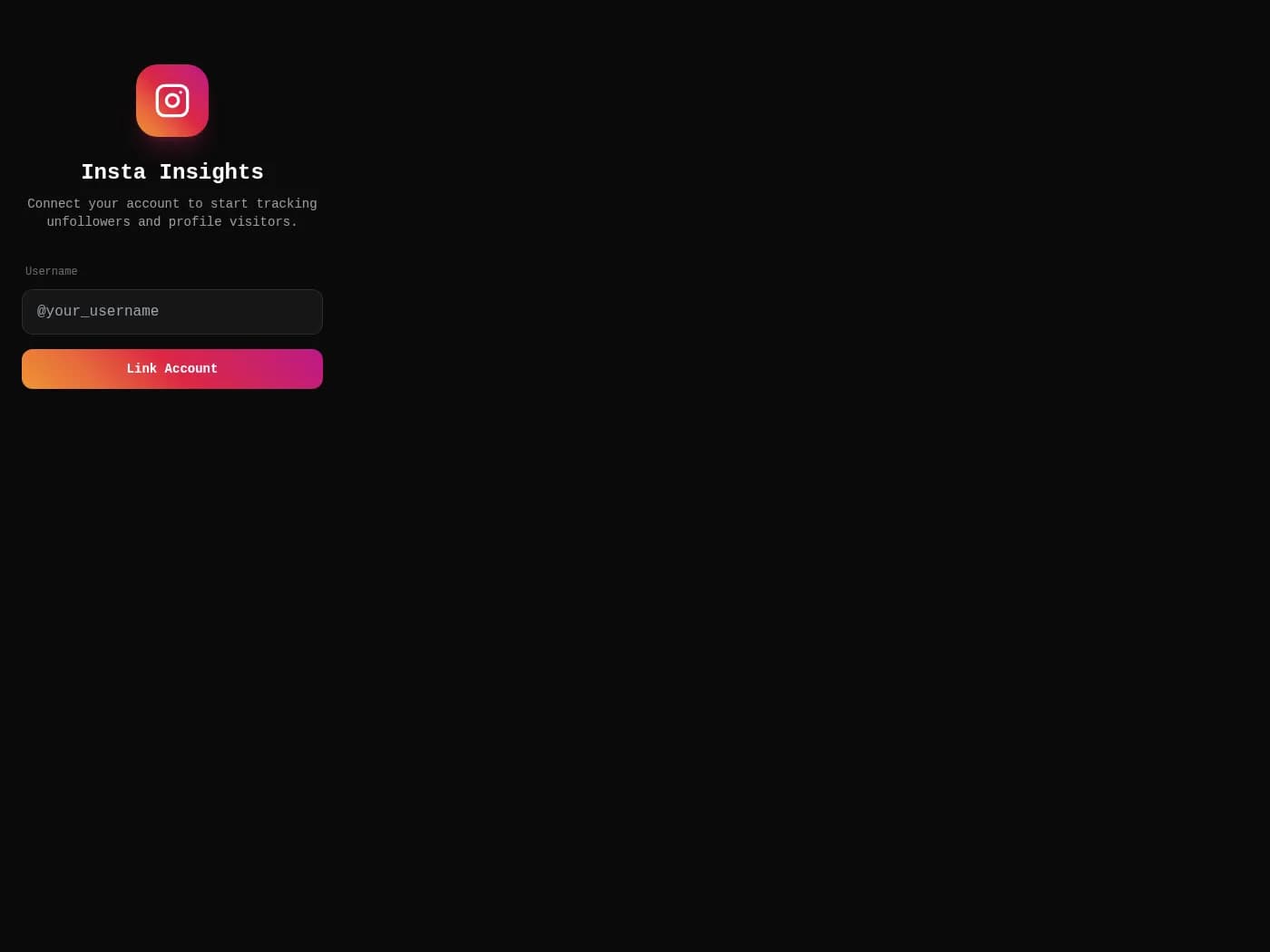Insta Insights Extension
