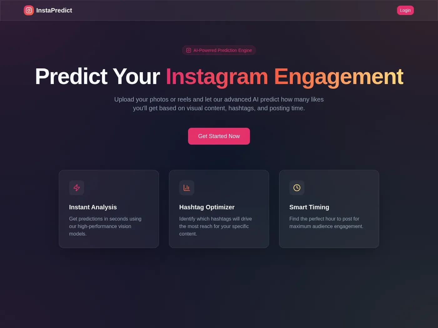 Insta Like Predictor
