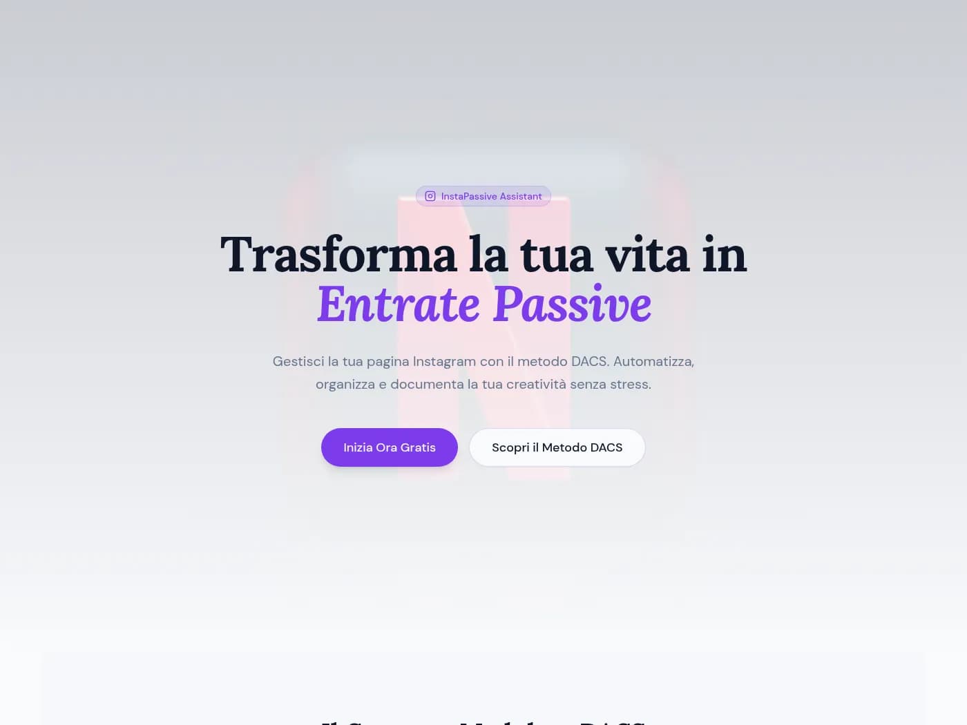 InstaPassive Assistant
