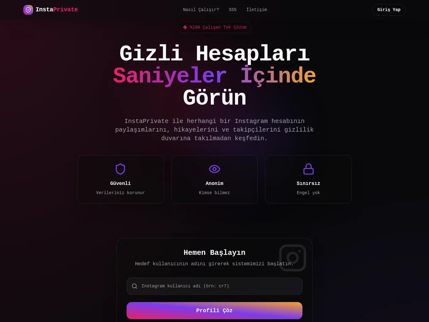 InstaPrivate Viewer