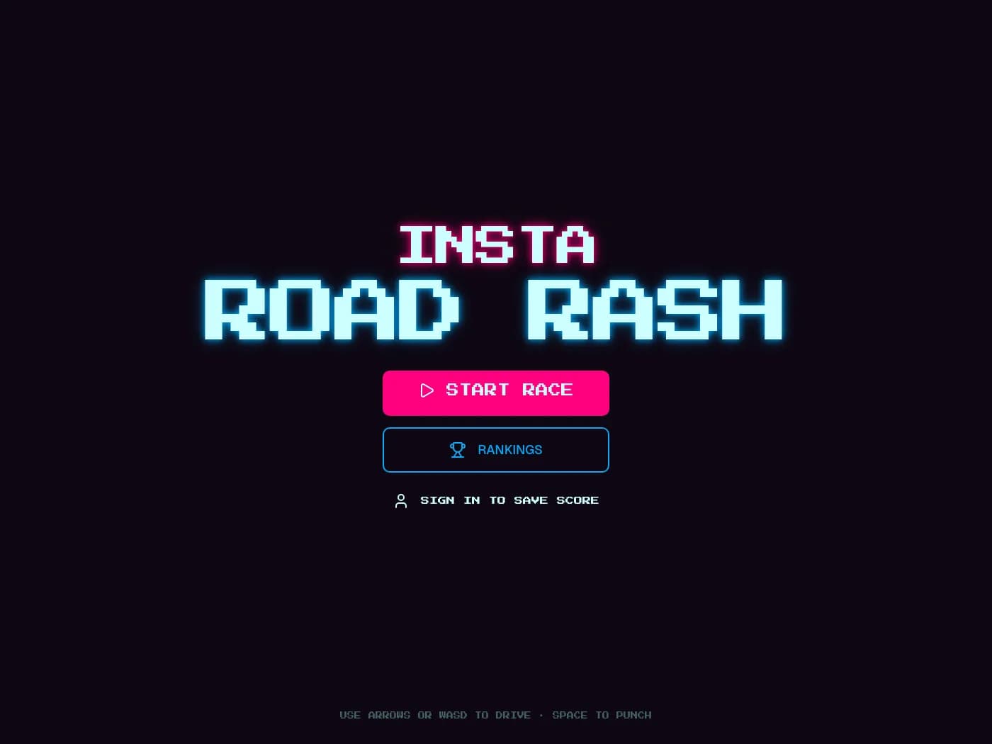 Insta Road Rash Game