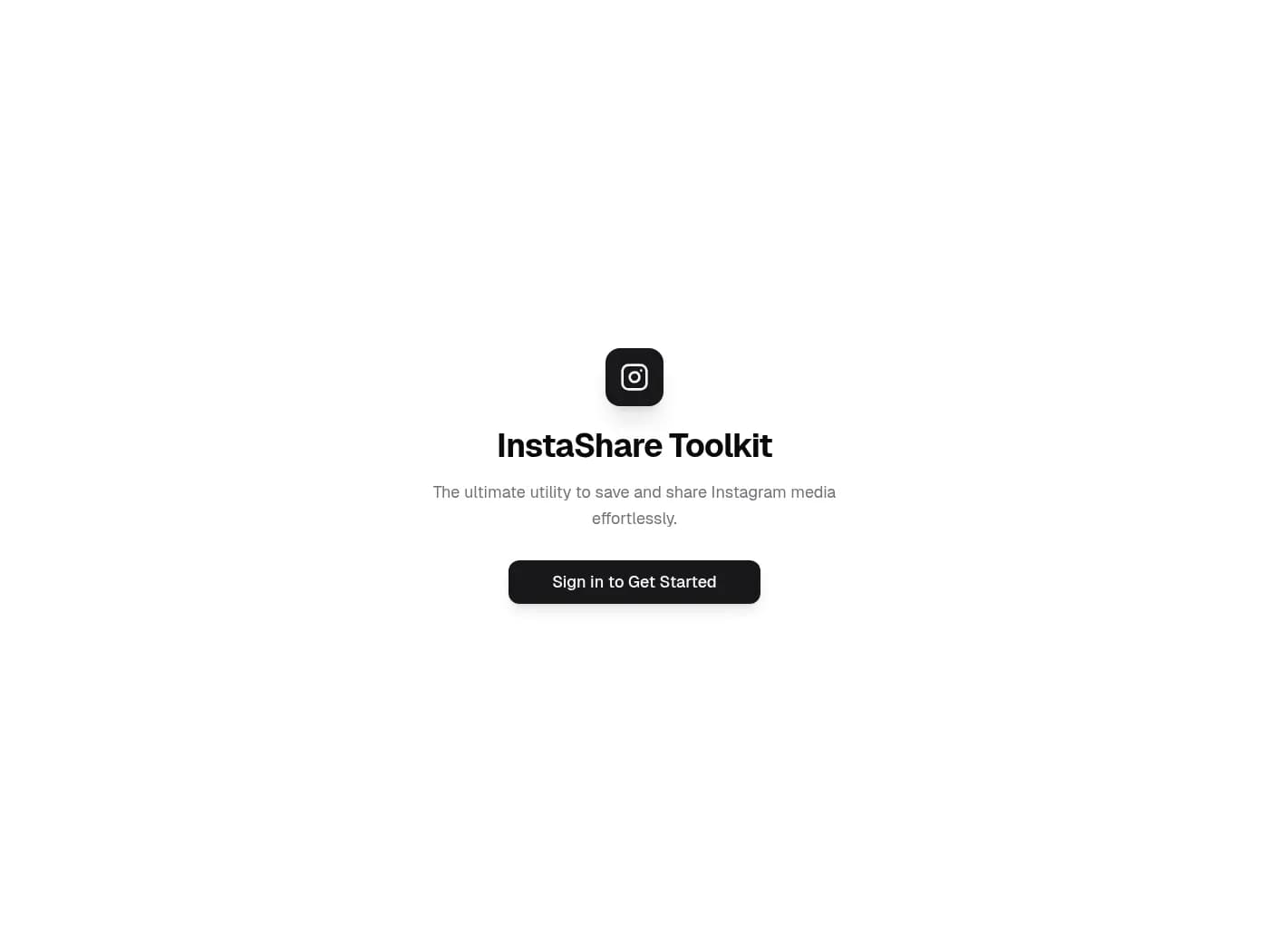 InstaShare Toolkit