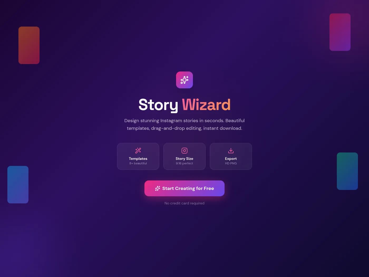 Insta Story Wizard