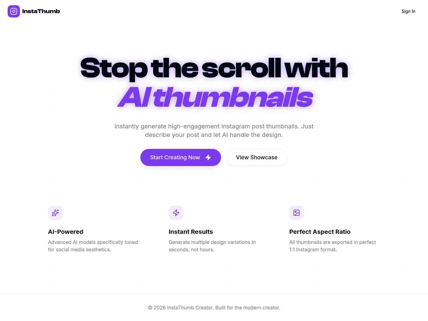 InstaThumb Creator