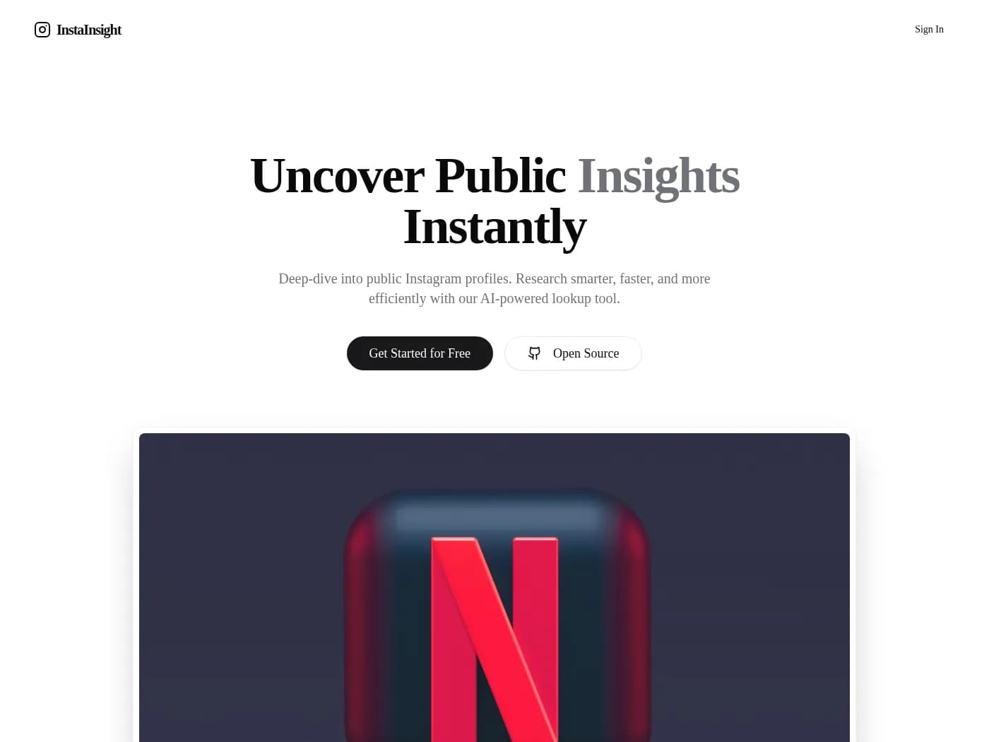 InstaInsight Finder