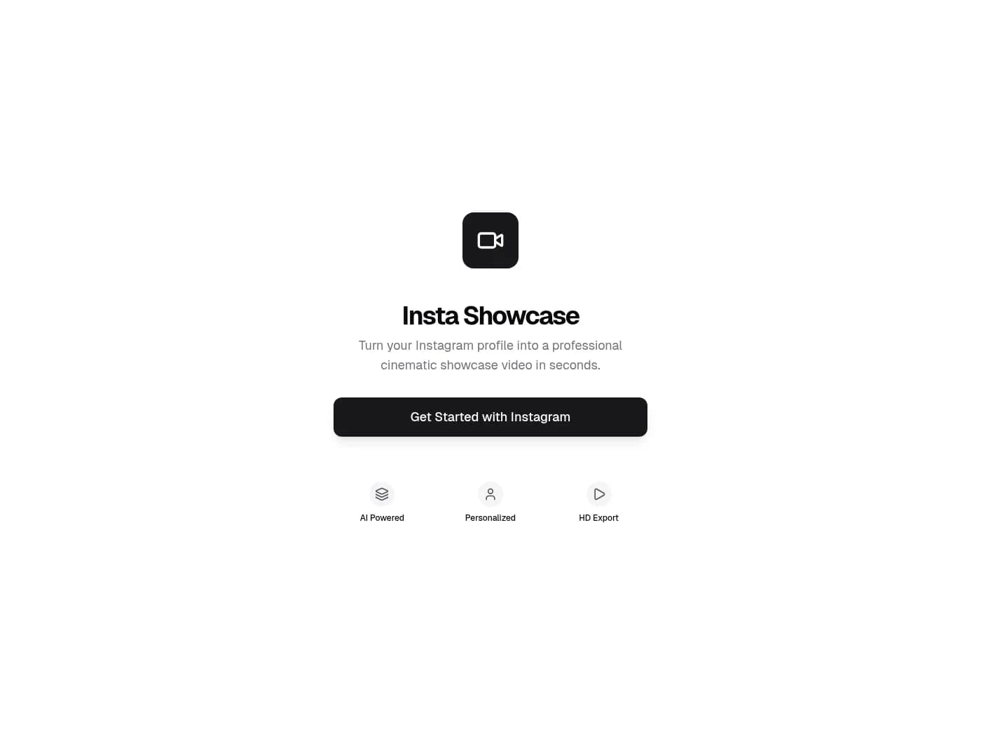 Insta Showcase Video
