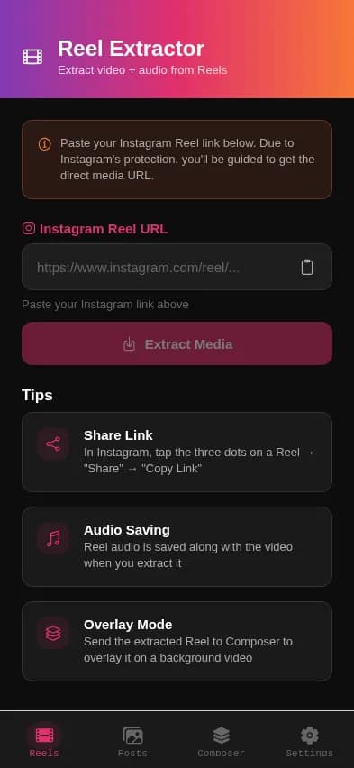 InstaBlend Studio