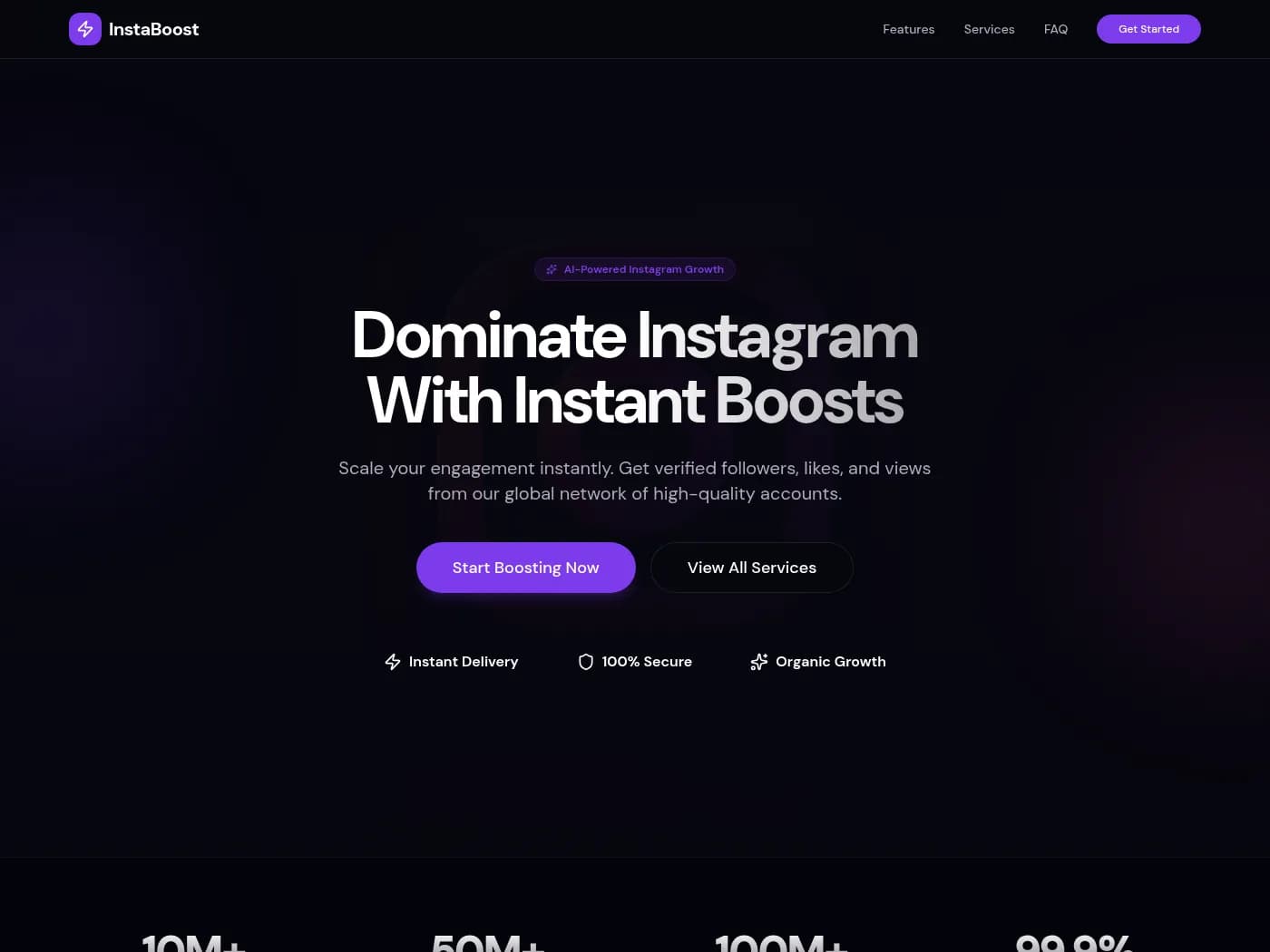InstaBoost Portal