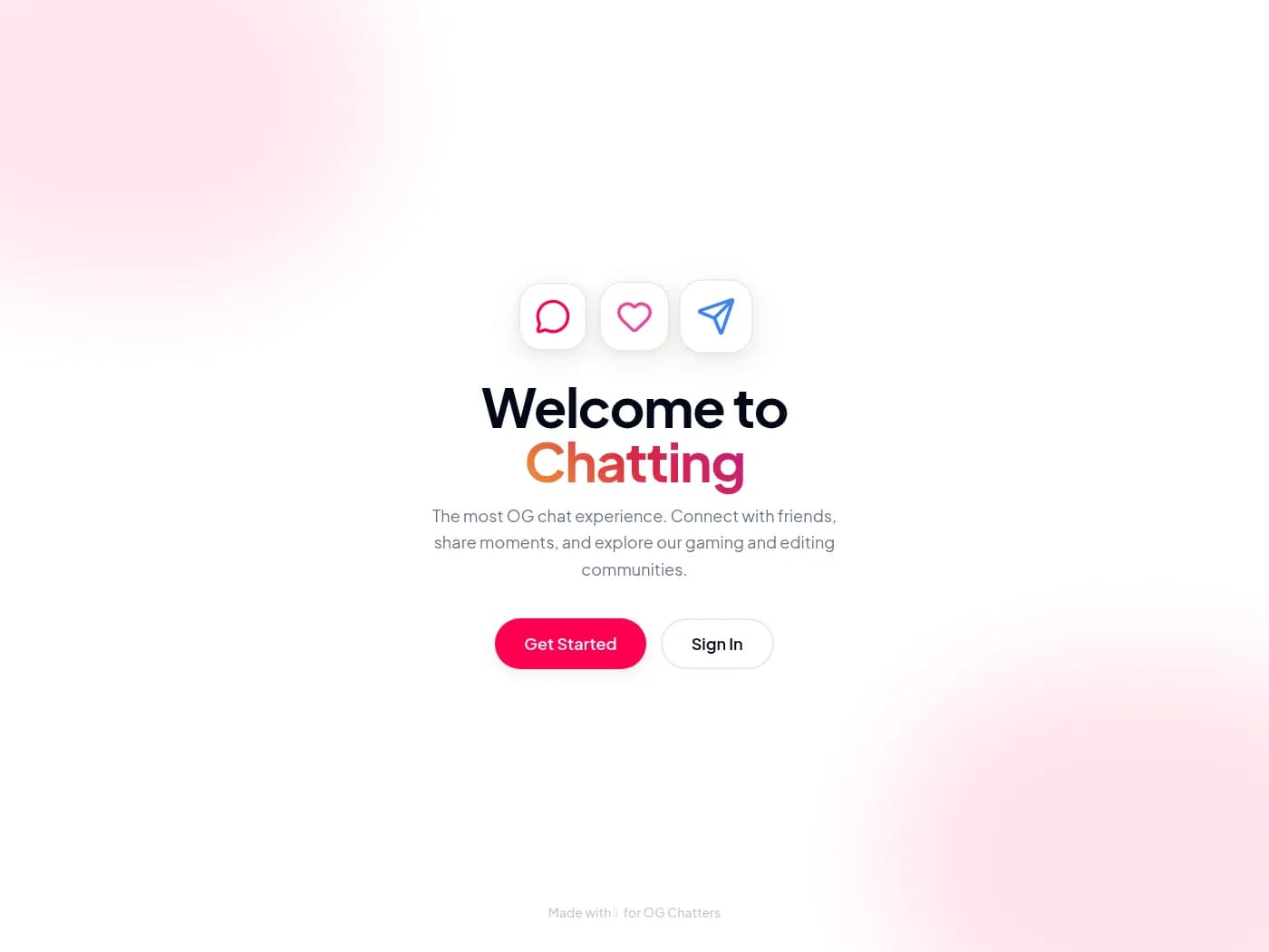 OG chatting