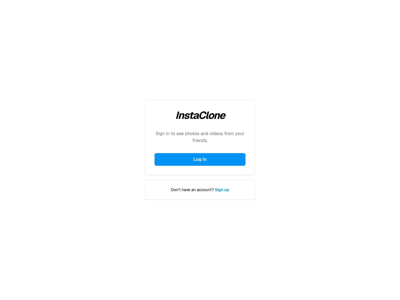 InstaClone Social