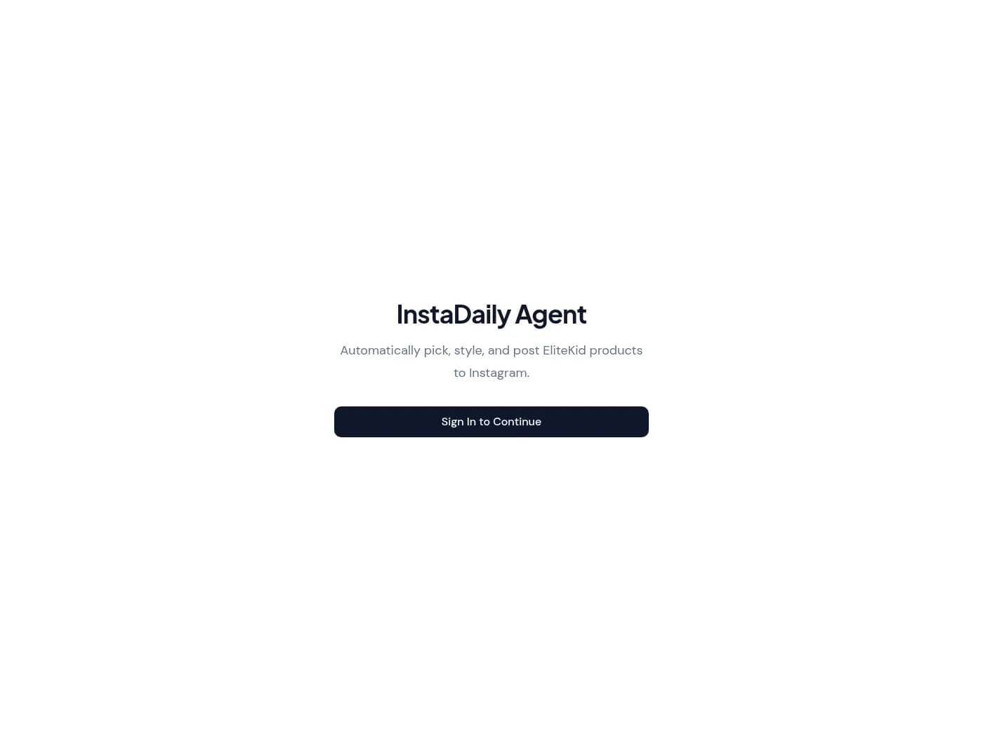 InstaDaily Agent