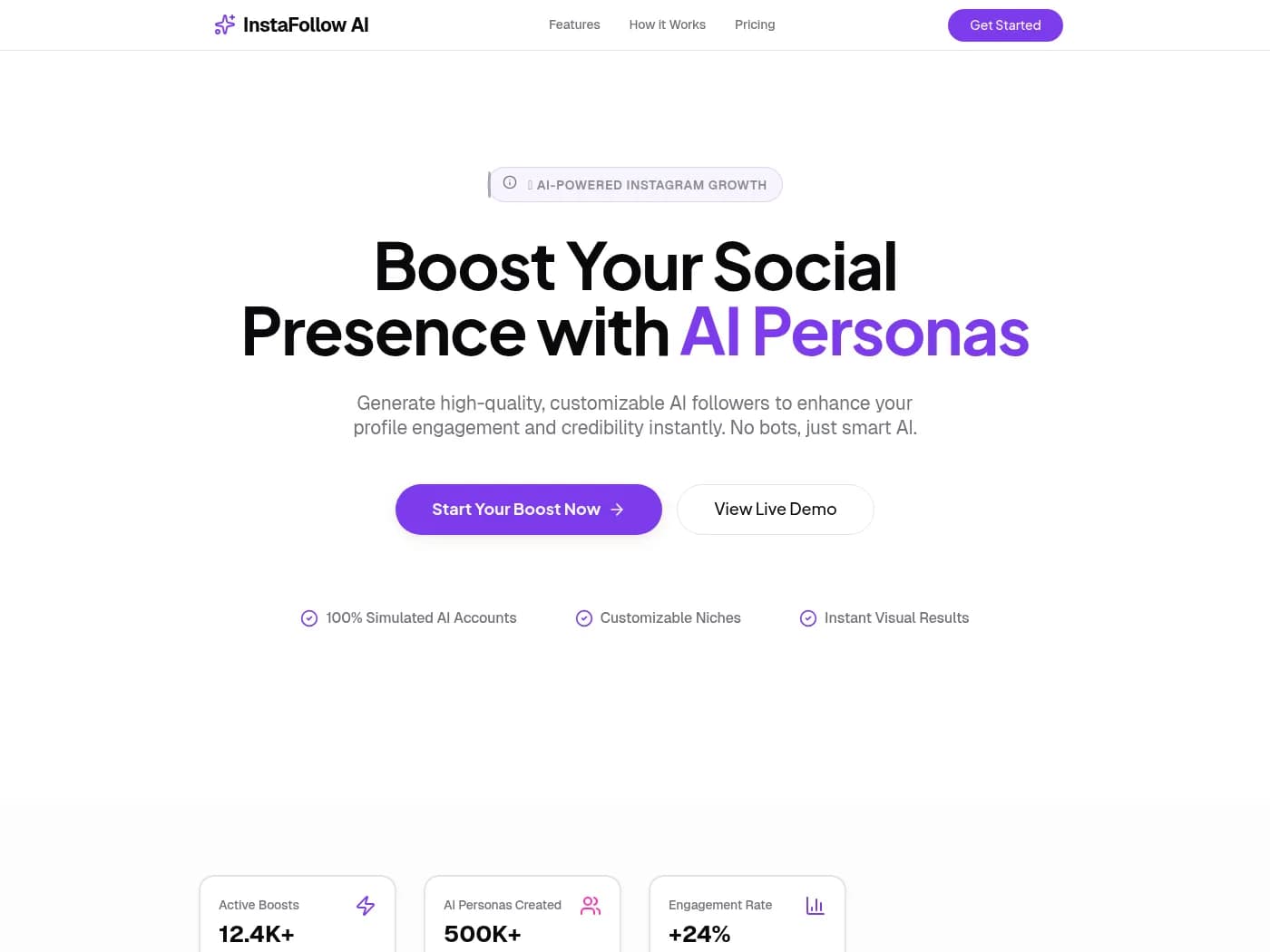 InstaFollow AI Booster
