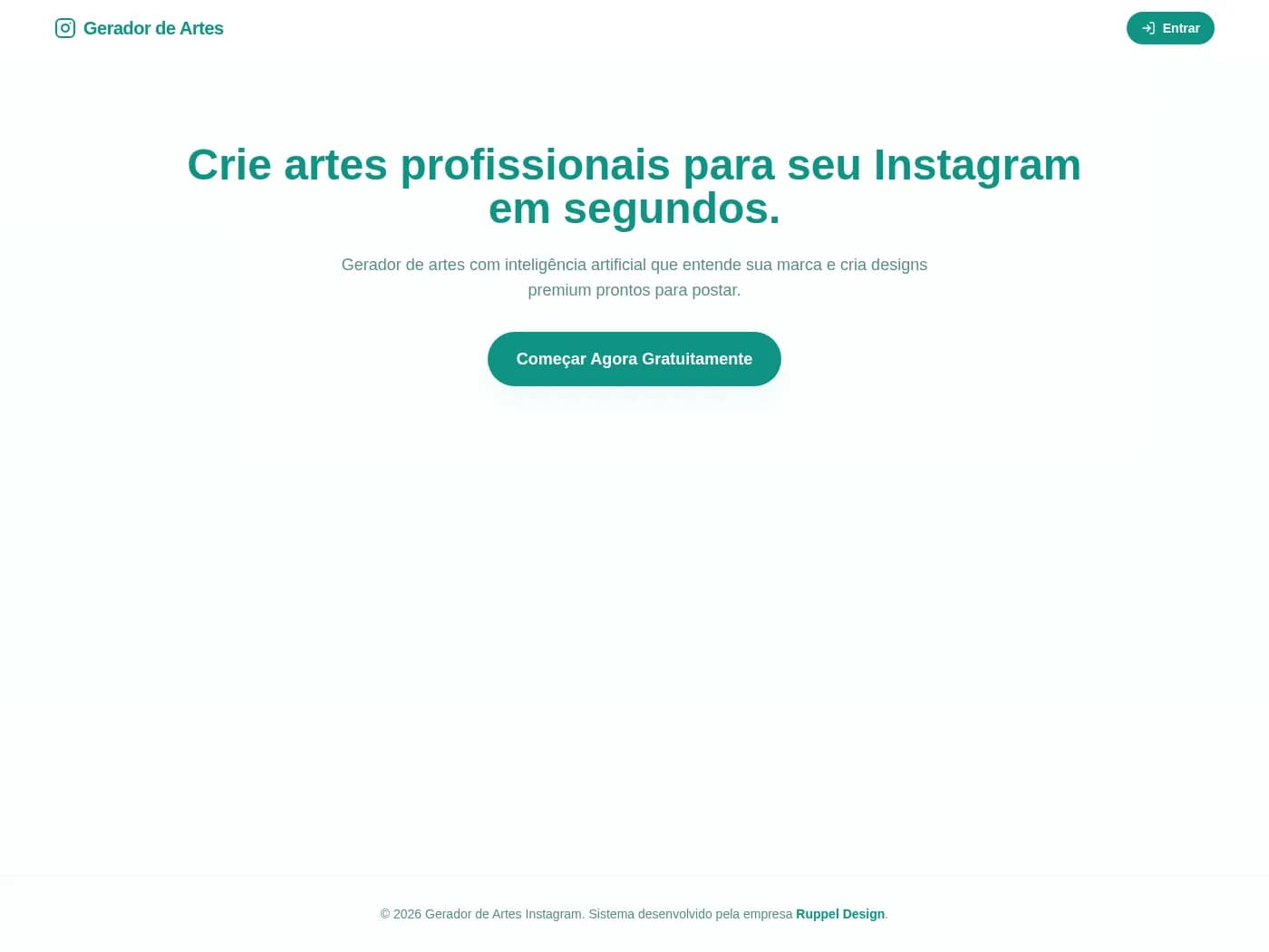 Gerador de Artes Instagram