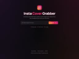 Insta Cover Grabber