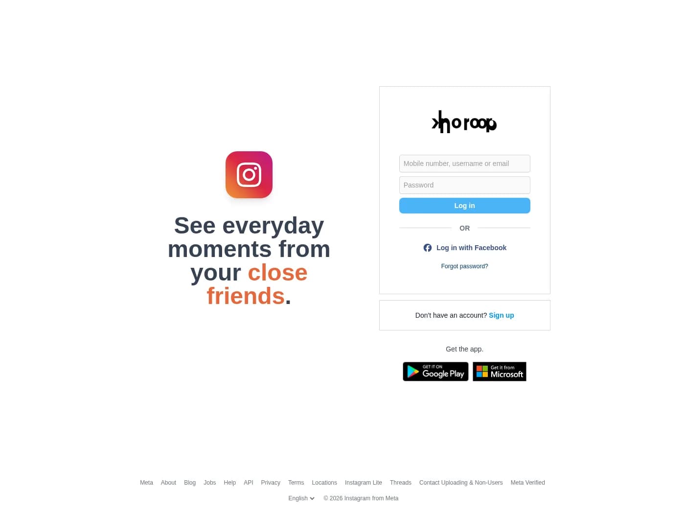 Login Page Clone Demo