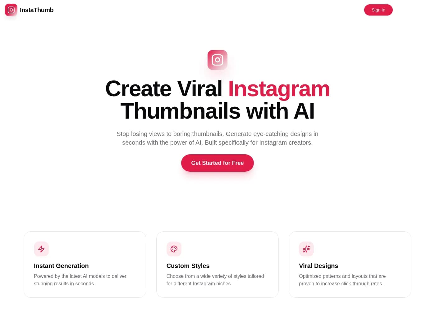 InstaThumb Generator