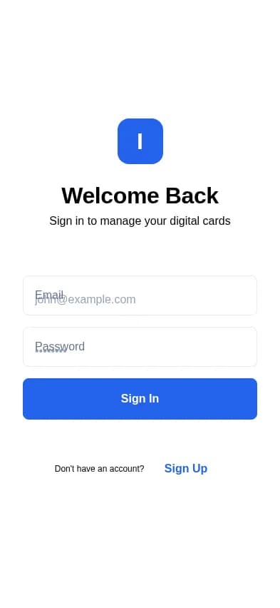 InstaCard Builder